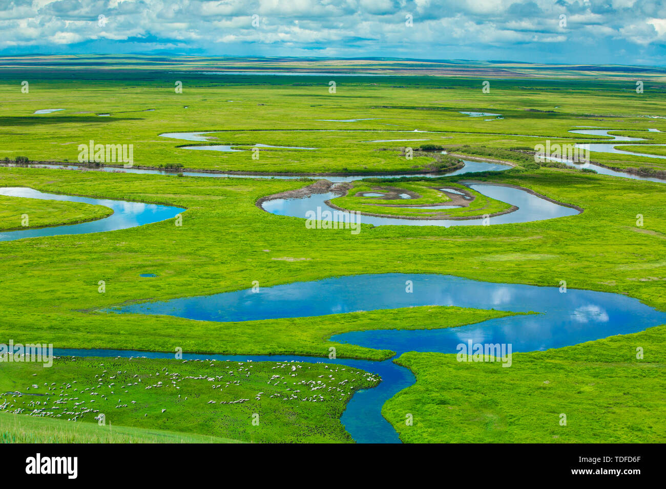 Hulunbuir prairie wide hi-res stock photography and images - Alamy