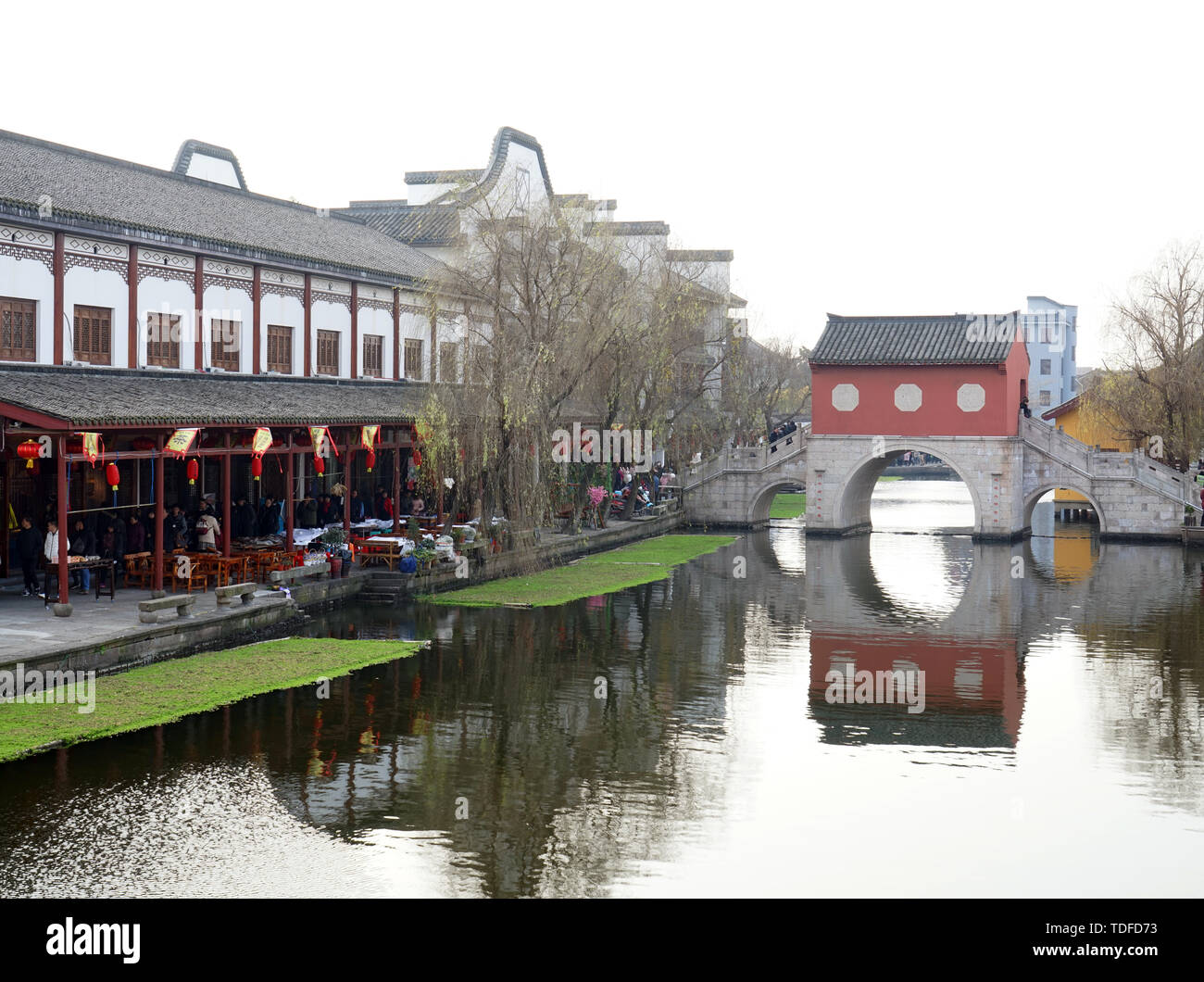 Anchang Ancient Town Stock Photo - Alamy