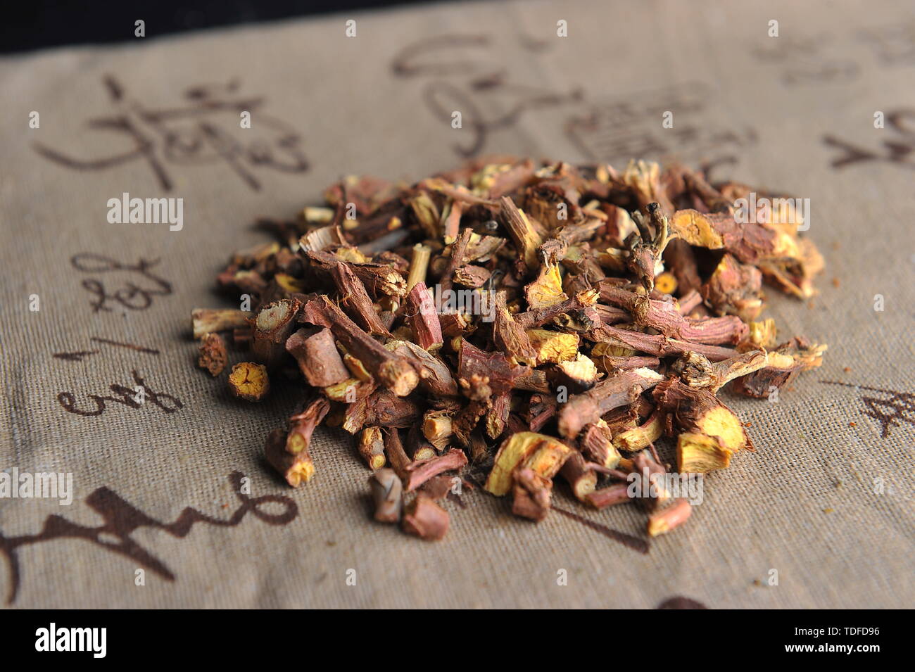 Traditional Chinese medicine ephedra root Stock Photo - Alamy