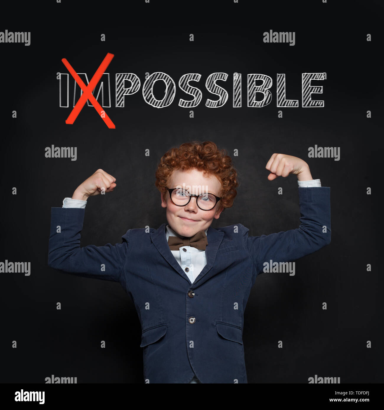 Strong child hi-res stock photography and images - Alamy