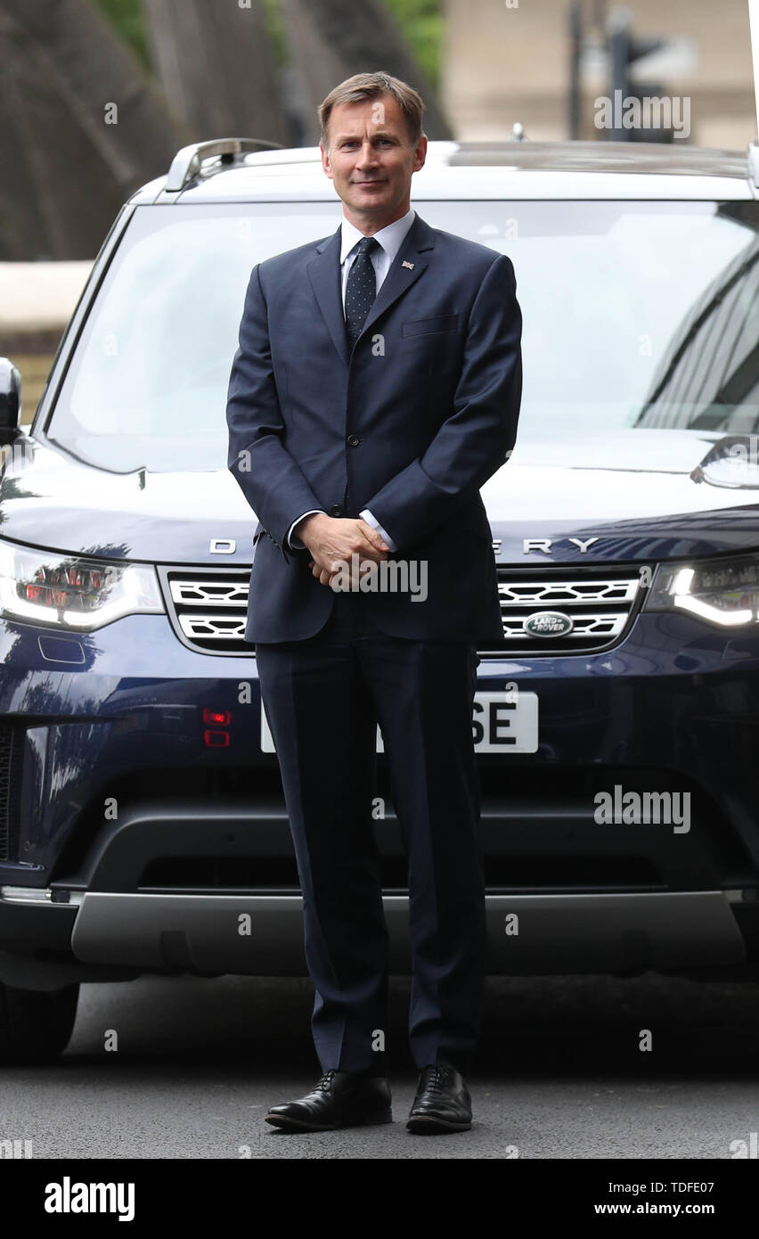 Conservative party leadership contender jeremy hunt hi-res stock ...