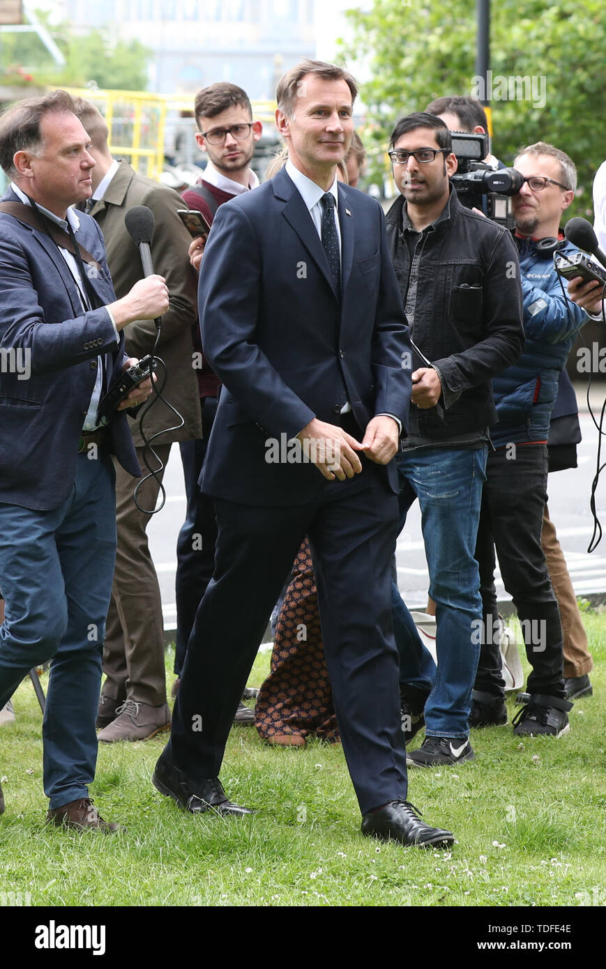 Conservative party leadership contender jeremy hunt hi-res stock ...