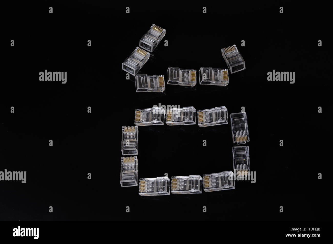Network Wire Crystal Head Shielding Crystal Head Computer Wire ...