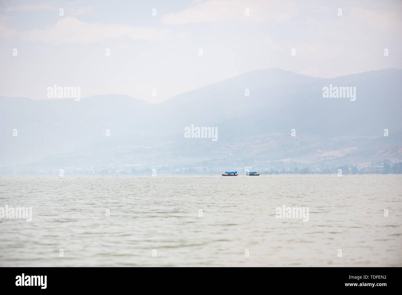 Beautiful scenery of Qionghai in Xichang Stock Photo - Alamy