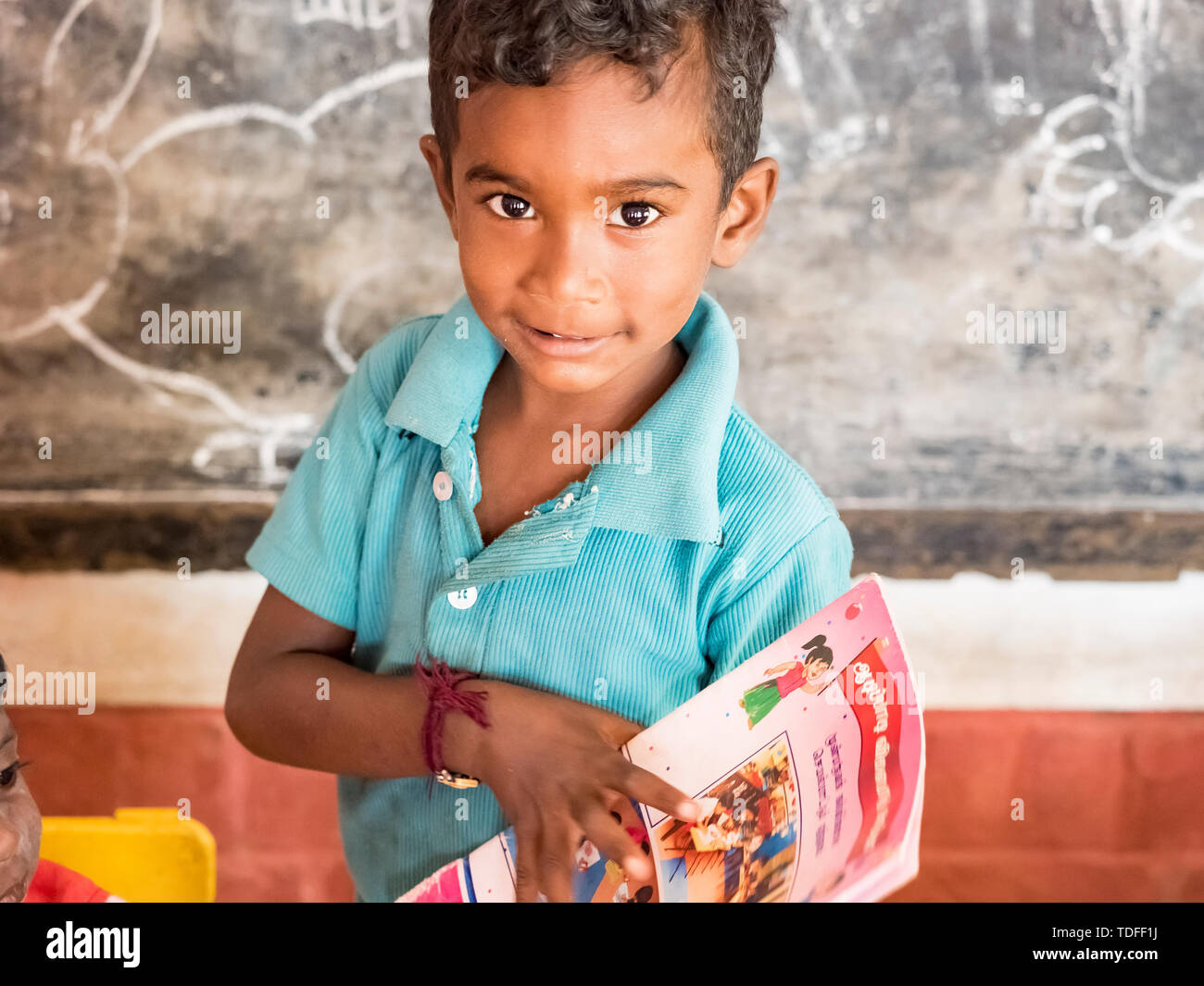 Poor indian children playing toy hi-res stock photography and images ...