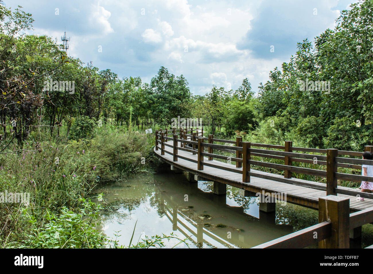 Scenery of Gucun Park in Shanghai Stock Photo - Alamy