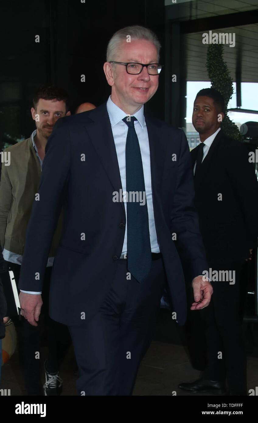 Conservative party leadership contender michael gove hi-res stock ...