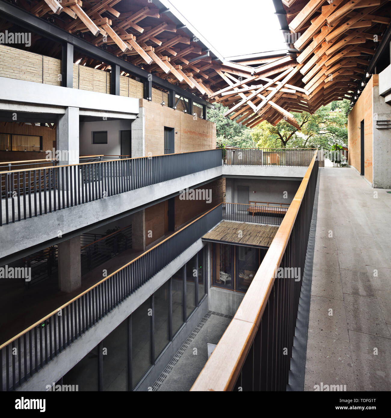A modern building Stock Photo - Alamy