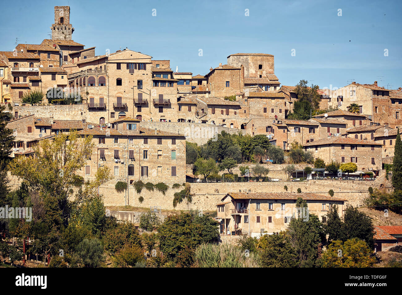 beautiful old architecture in Tuscany, Italy Stock Photo - Alamy