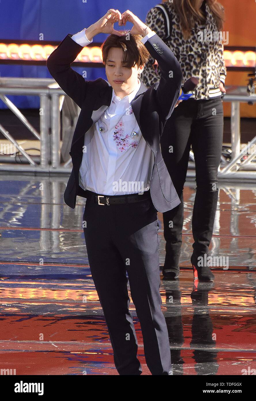 BTS perform on Good Morning America in NYC Featuring: BTS Where: NYC ...