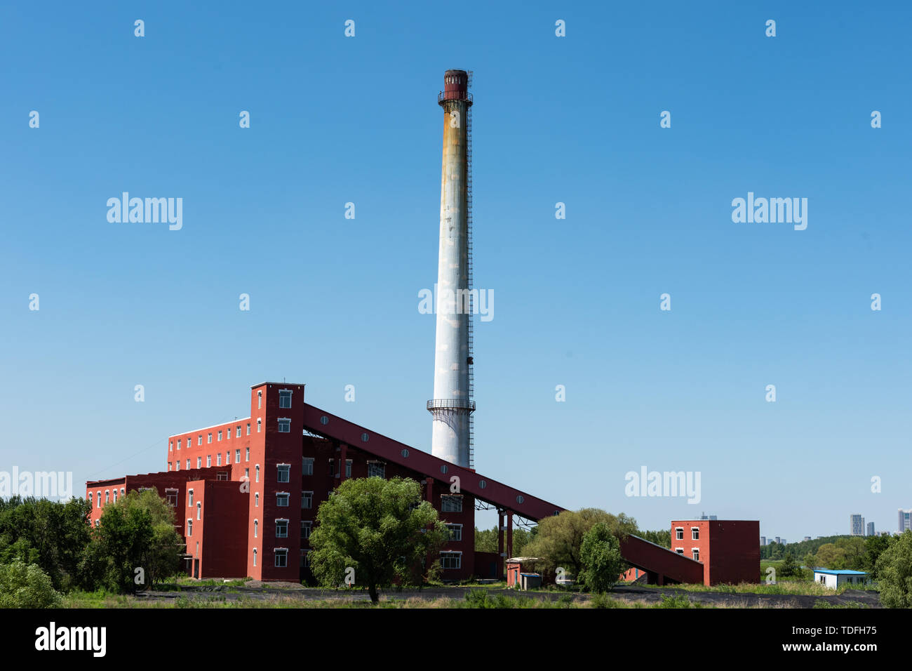 The scenery of the city of Harbin Stock Photo - Alamy