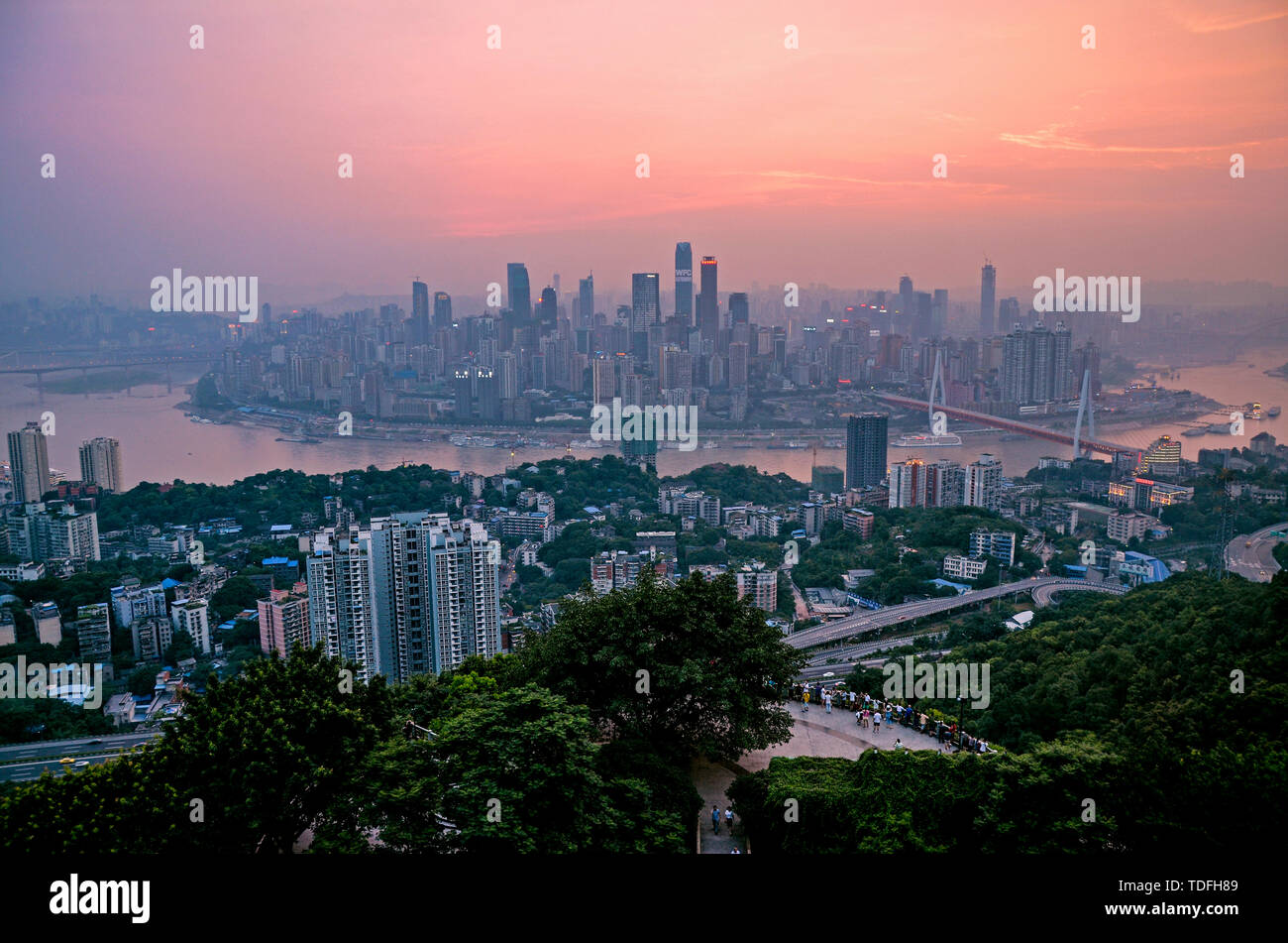 Chongqing panoramic view hi-res stock photography and images - Alamy