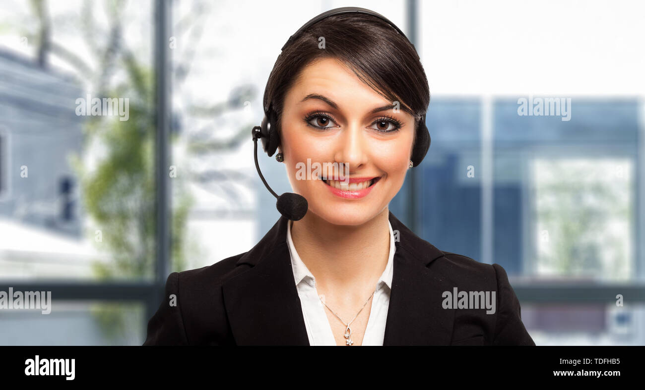 Customer representative work hi-res stock photography and images - Alamy