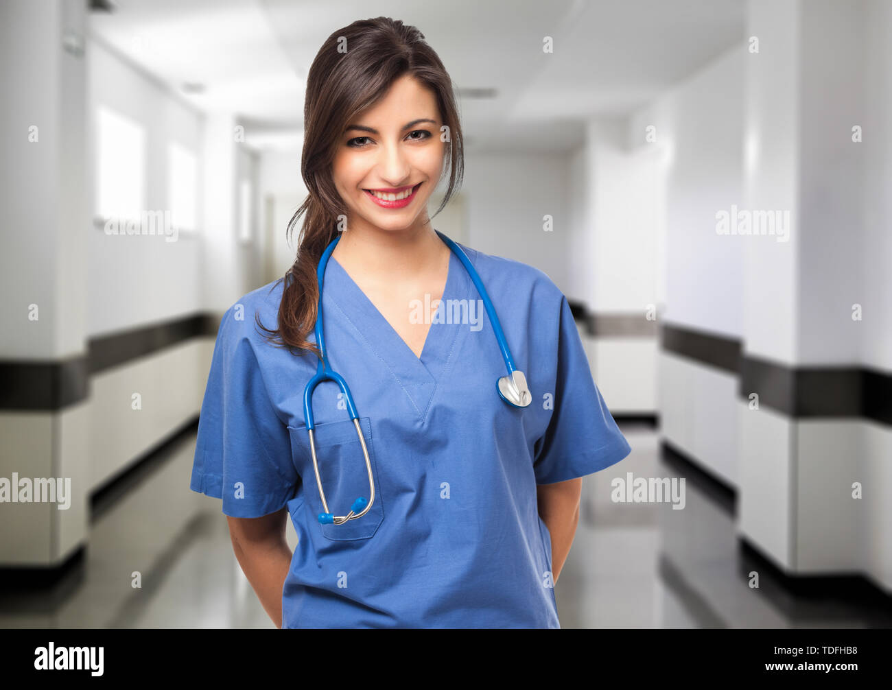 Female doctor portrait Stock Photo - Alamy