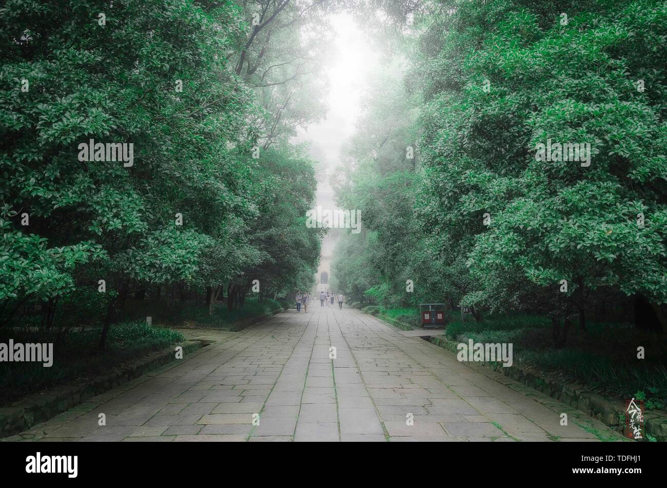Nanjing Linggu Temple Stock Photo - Alamy