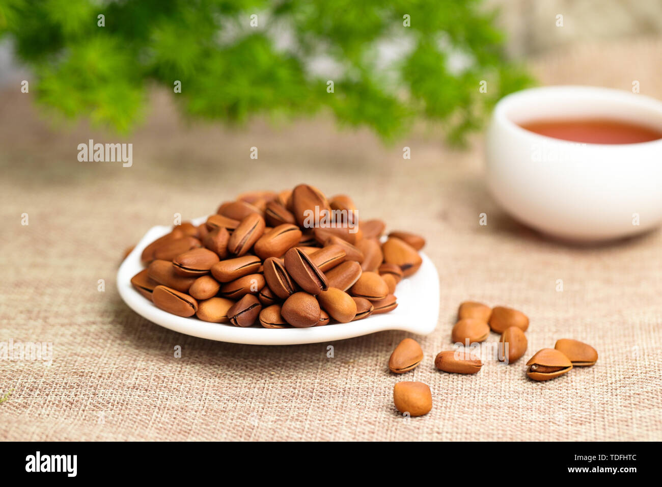 Open pine nuts hi-res stock photography and images - Alamy