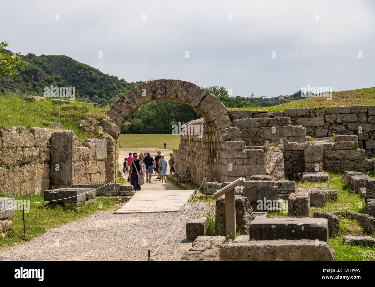 First olympic stadium entrance hi-res stock photography and images - Alamy