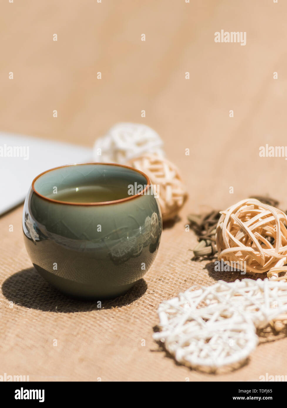 Drinking tea still life Stock Photo - Alamy
