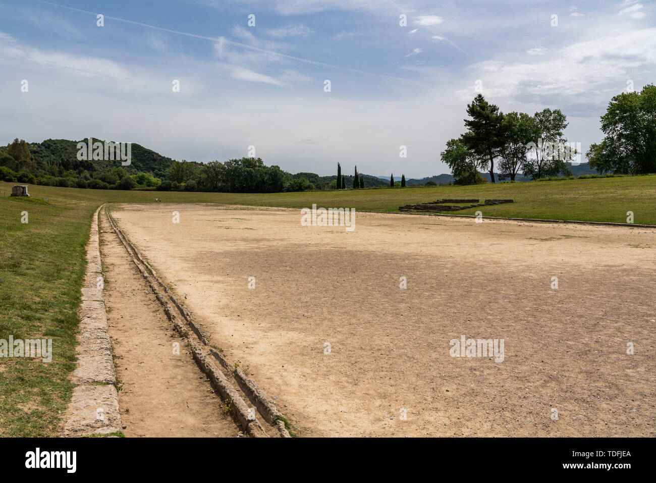 Greece olympic stadium site first hi-res stock photography and images ...