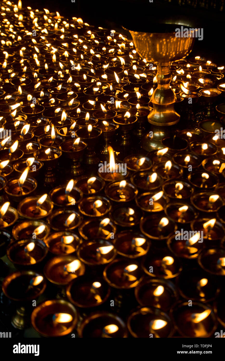Ghee lamp hi-res stock photography and images - Alamy