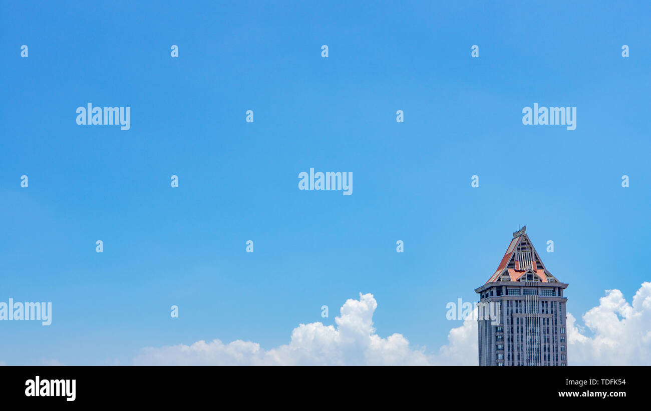 Air high-rise building Stock Photo - Alamy