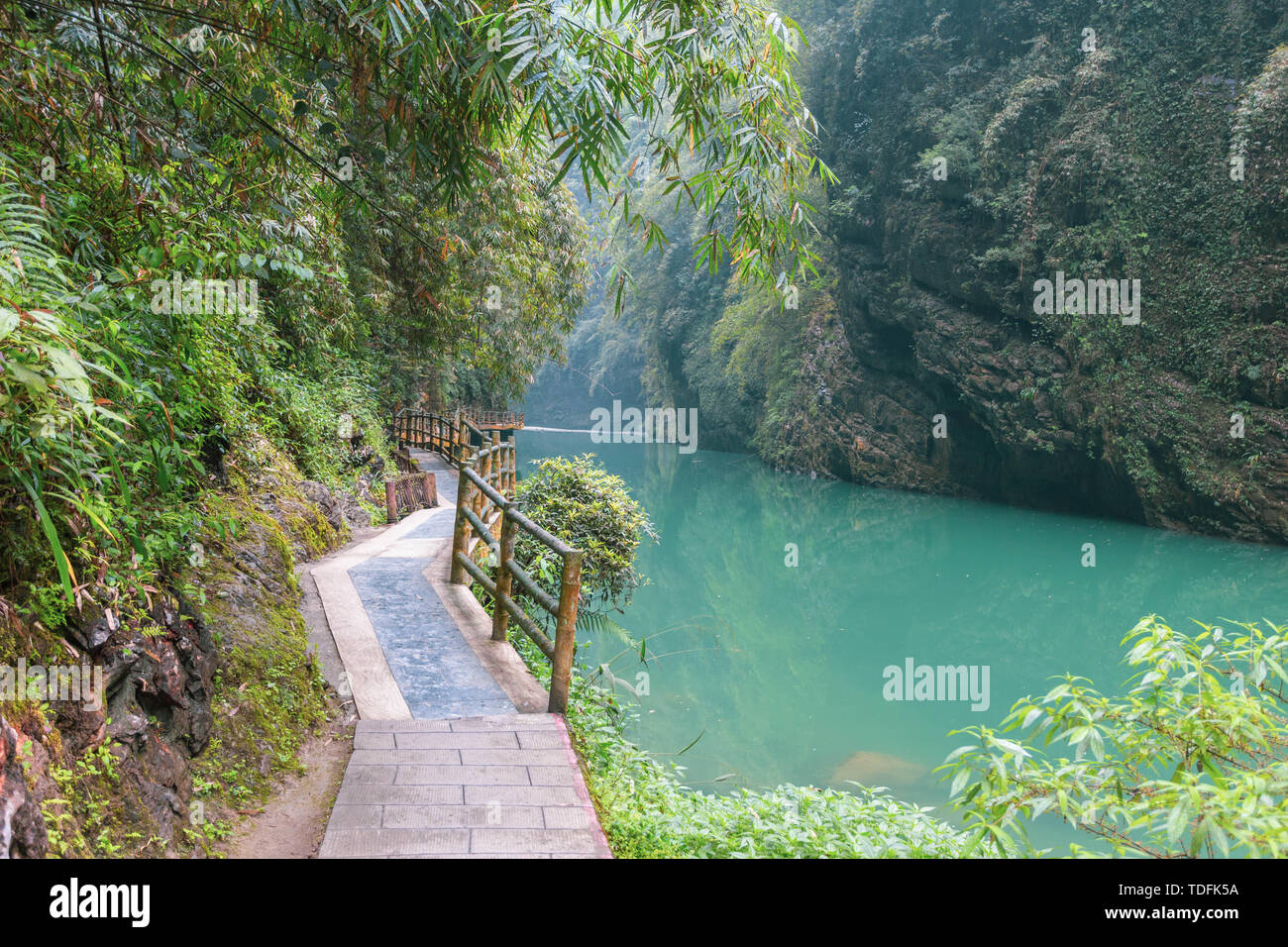 Pengshui Ai River Scenic Area Stock Photo - Alamy