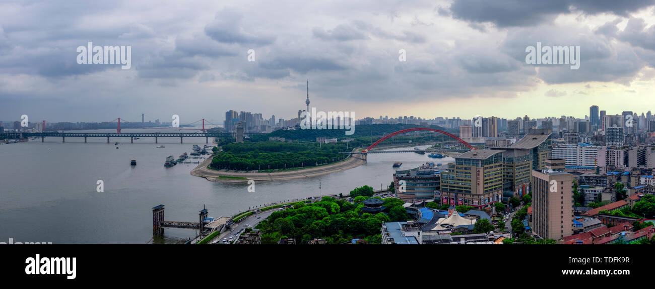 The two rivers converge, clear and clear Stock Photo - Alamy