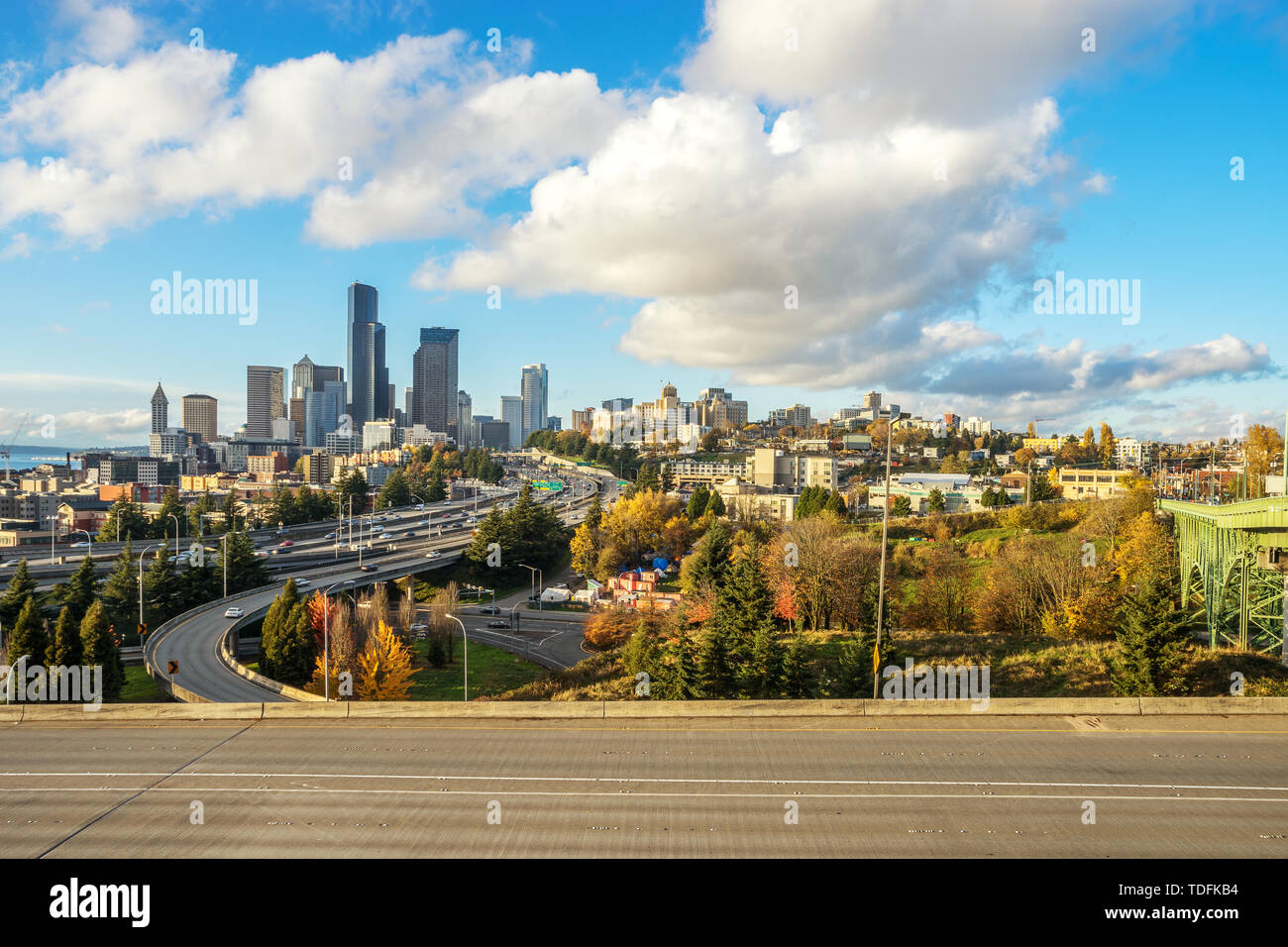 Streets tourism and urban transportation system with buildings hi-res ...