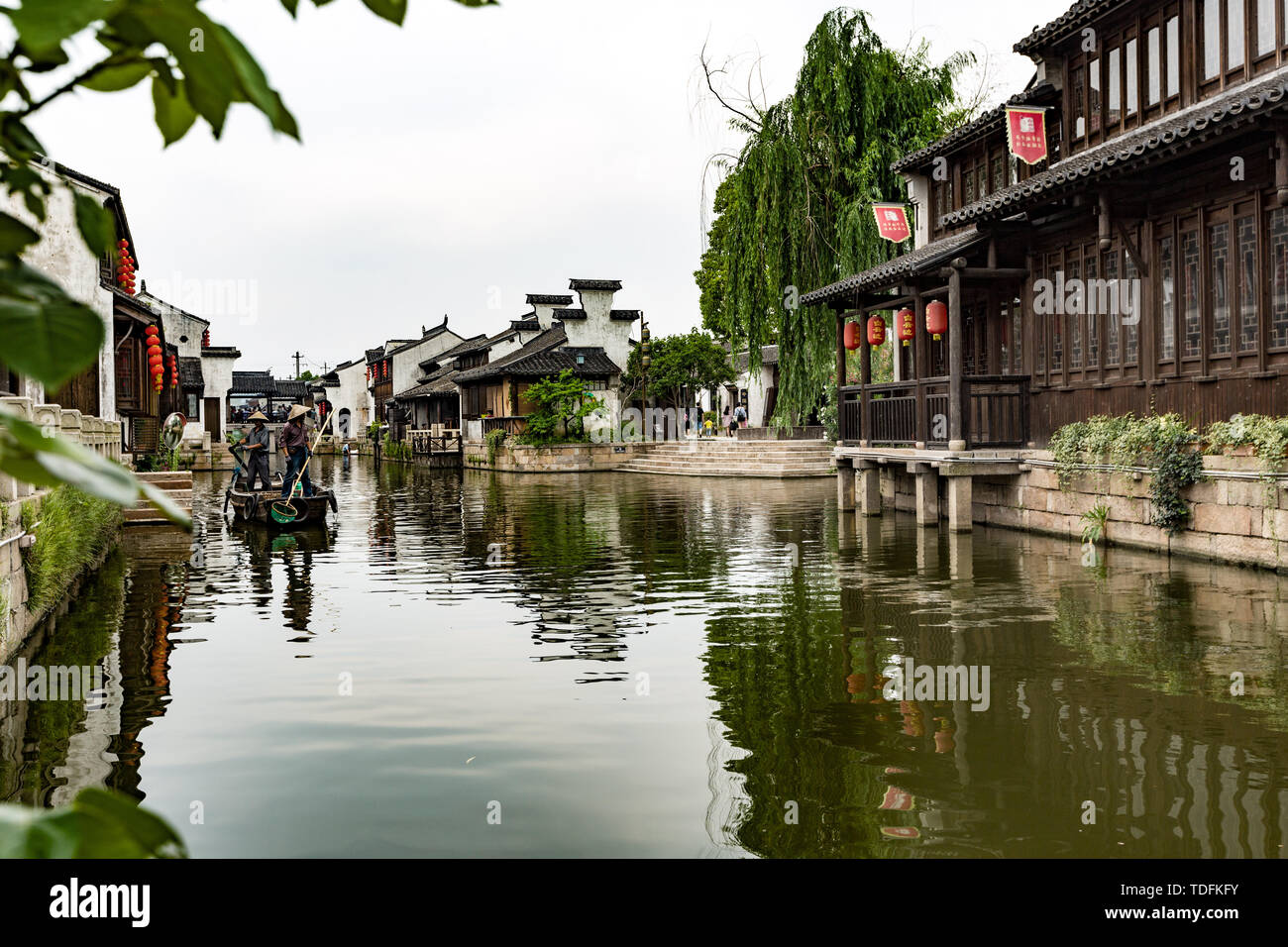 Ancient town of Tangkou, Wuxi Stock Photo - Alamy