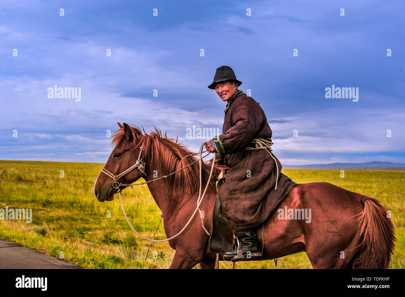 Inner Mongolia Prairie Stock Photo - Alamy
