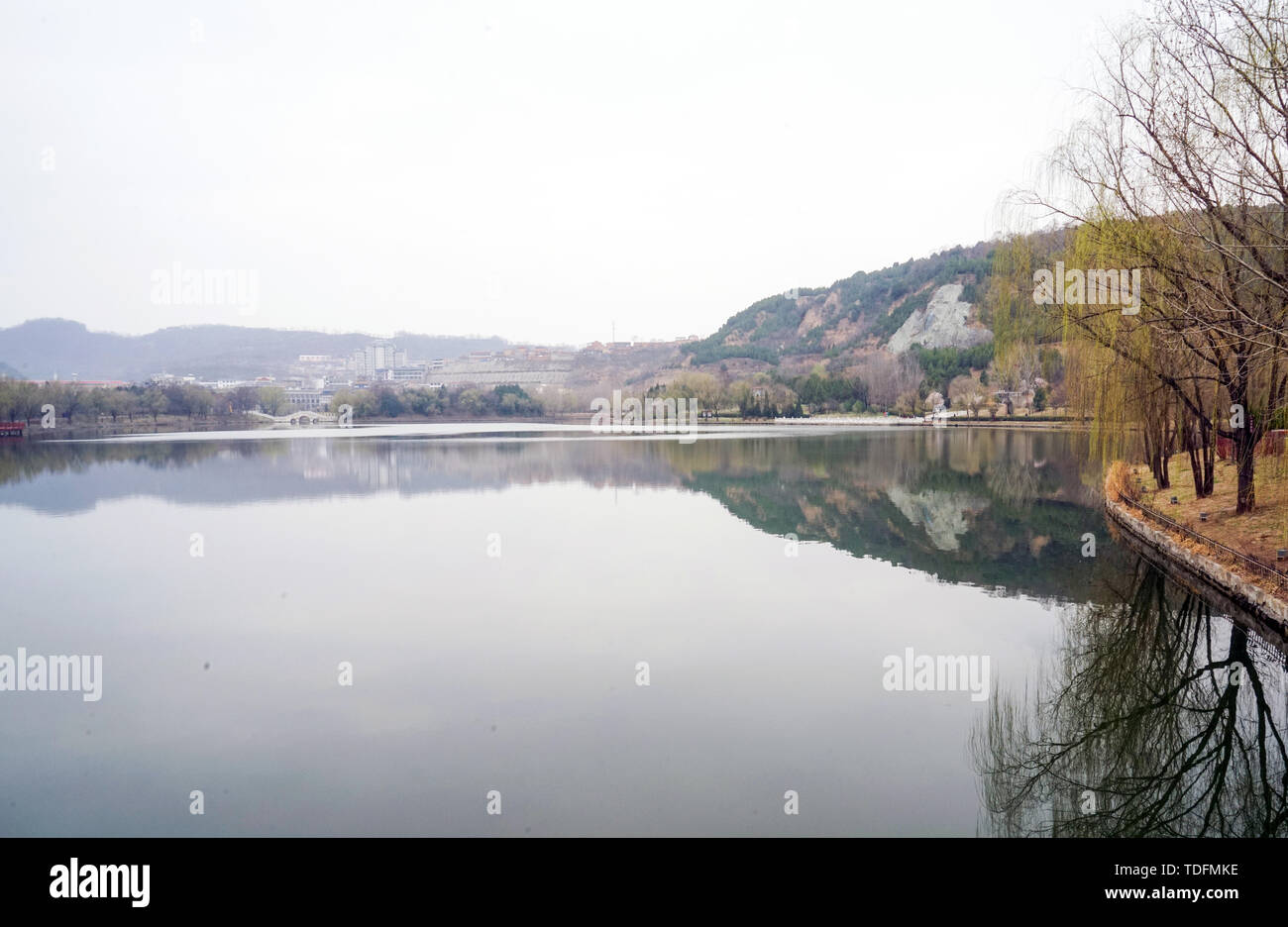 Landscape of Yellow Emperor Mausoleum Stock Photo - Alamy