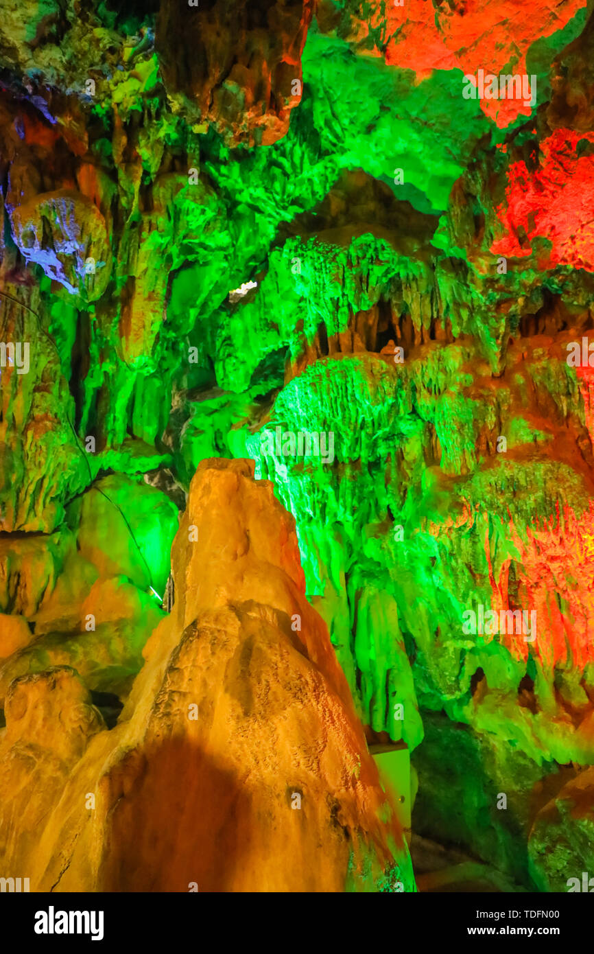 Cave lighting design hi-res stock photography and images - Alamy