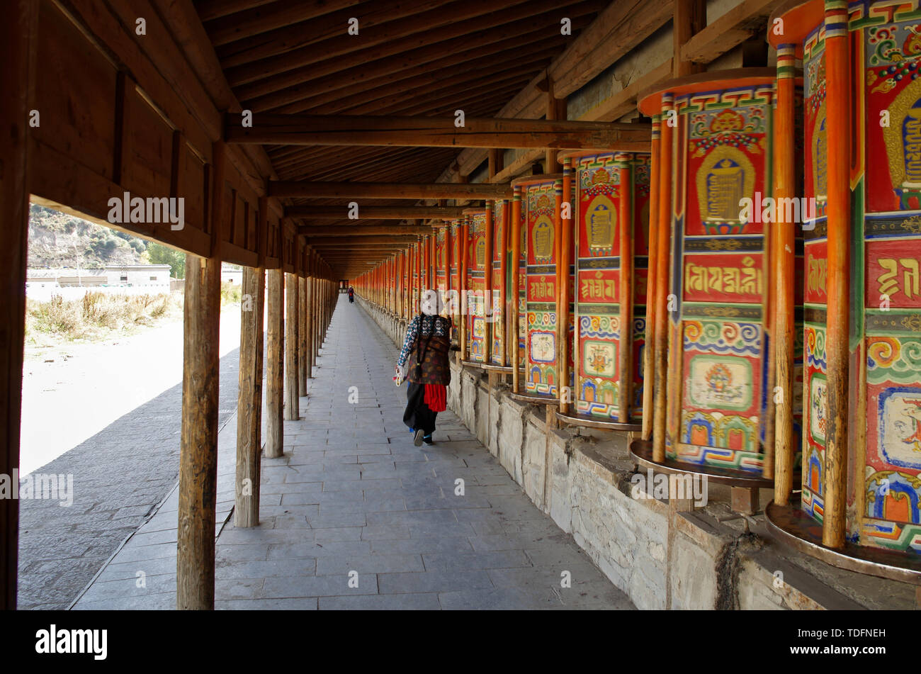 Gannan Labrang Temple Labrang Temple Xia River Stock Photo - Alamy