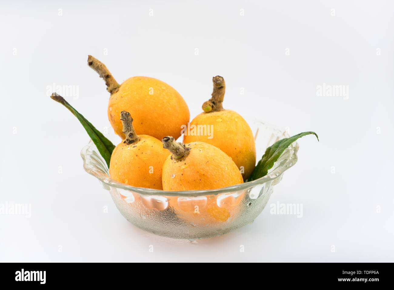 Loquat background picture Stock Photo - Alamy