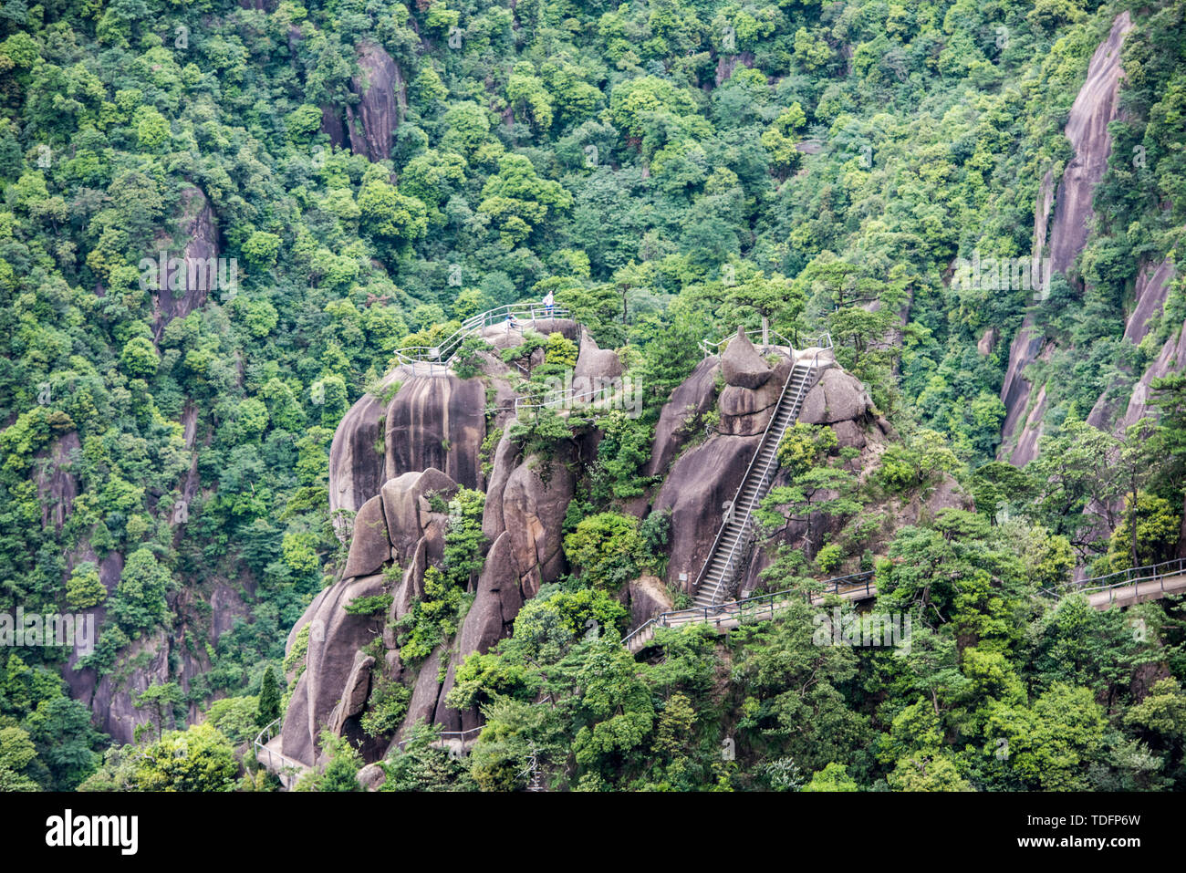 Scenery of Sanqing Mountain Stock Photo - Alamy