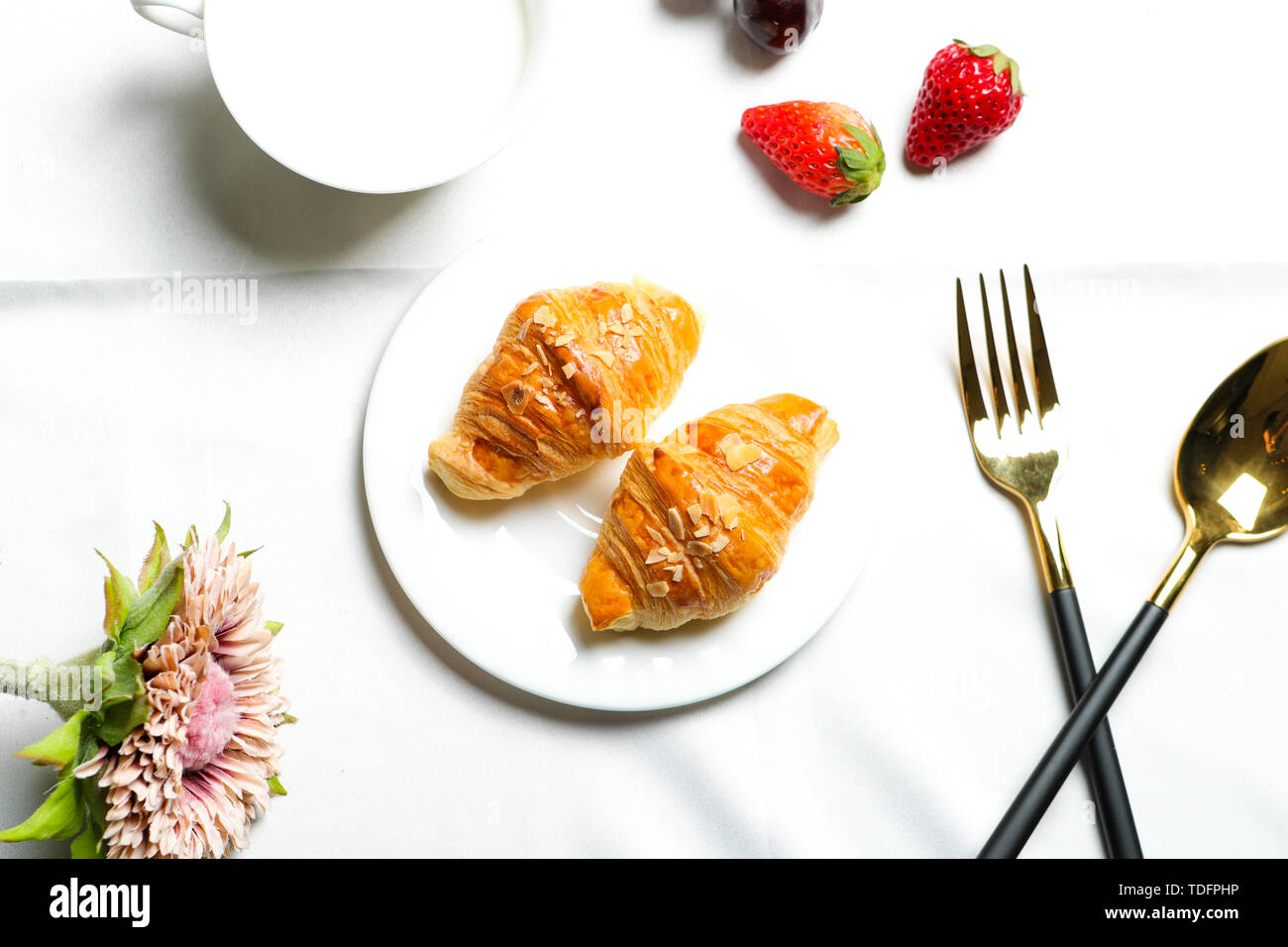 Coconut bread pastry Stock Photo - Alamy