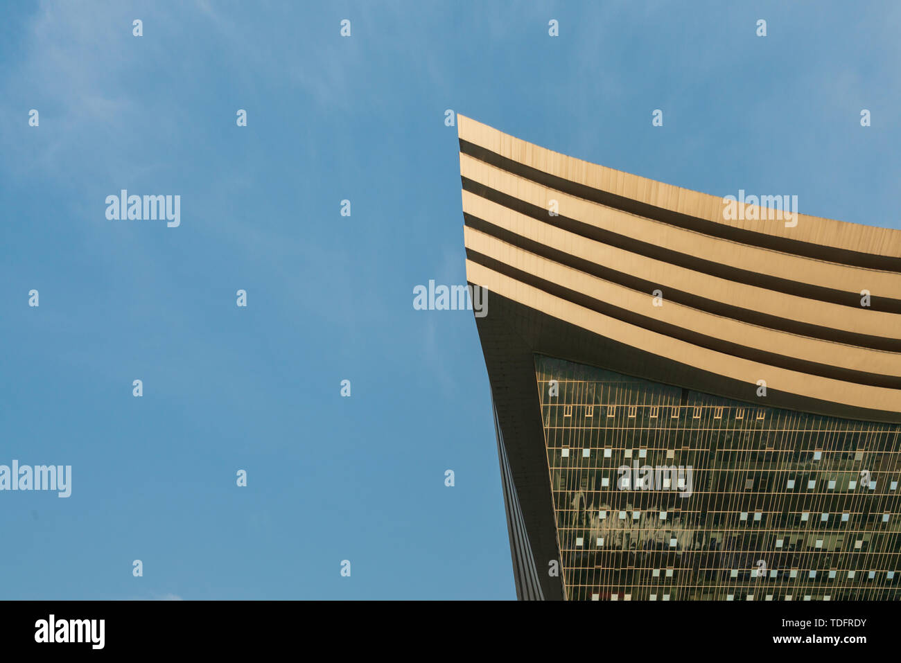 Chengdu Global Center Architecture Parts Stock Photo - Alamy