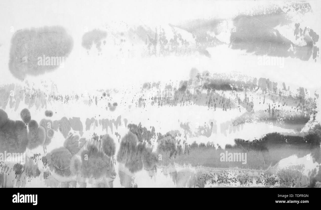Abstract landscape ink background Stock Photo - Alamy