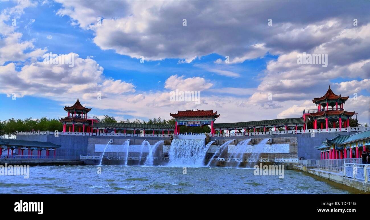 Landscape of the Karamay Stock Photo - Alamy