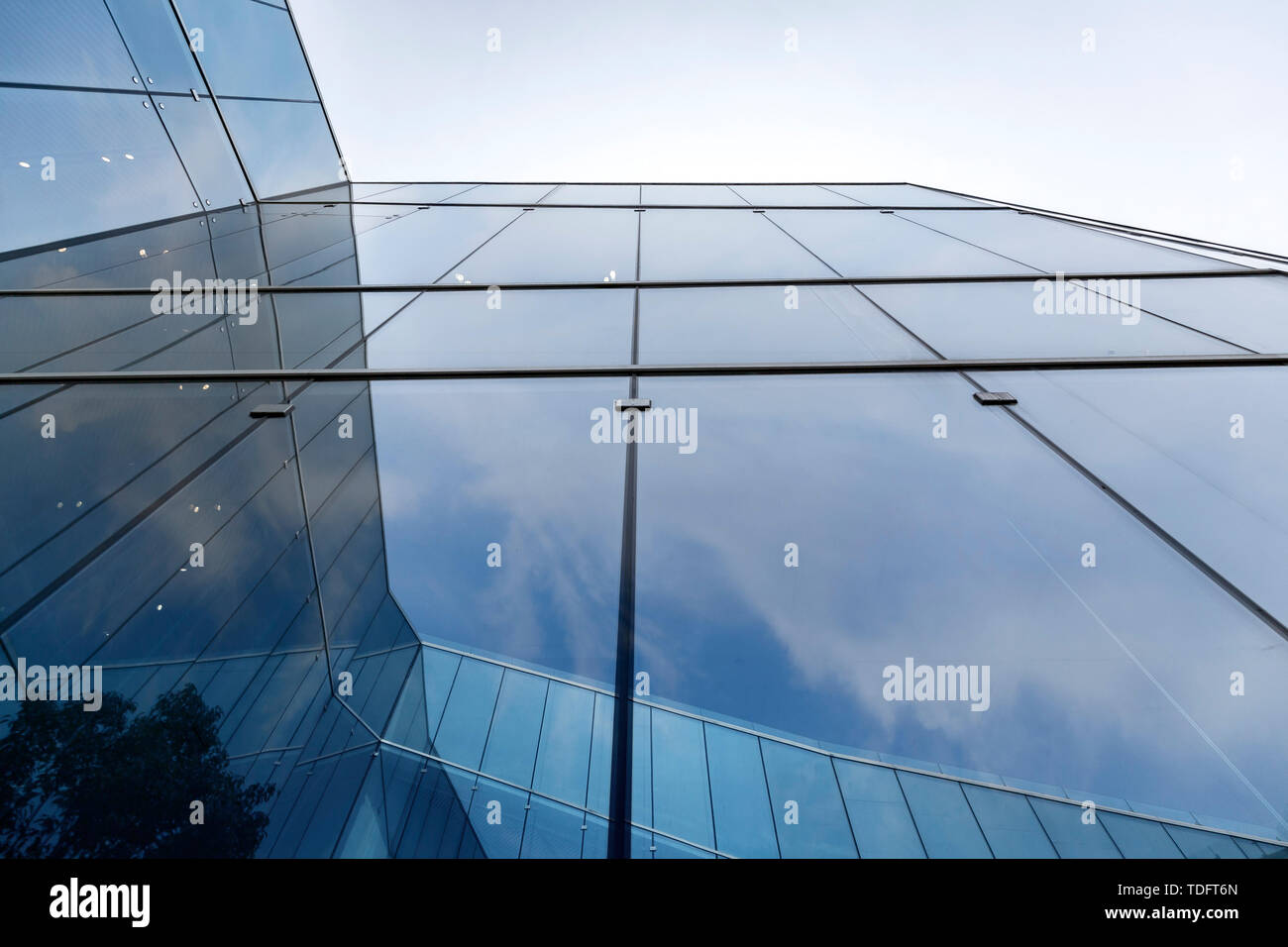 Building glass curtain wall Stock Photo - Alamy