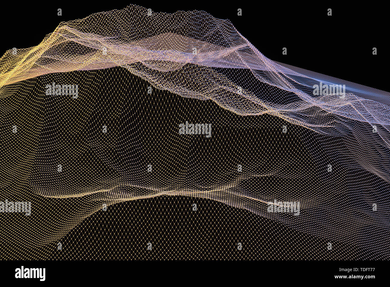 Three Dimensional Rendering Abstract Dots Variable Gradient Background 5777
