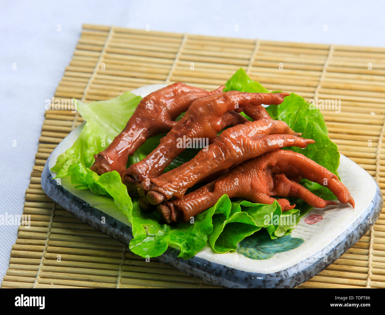 Tasty chicken feet hi-res stock photography and images - Alamy