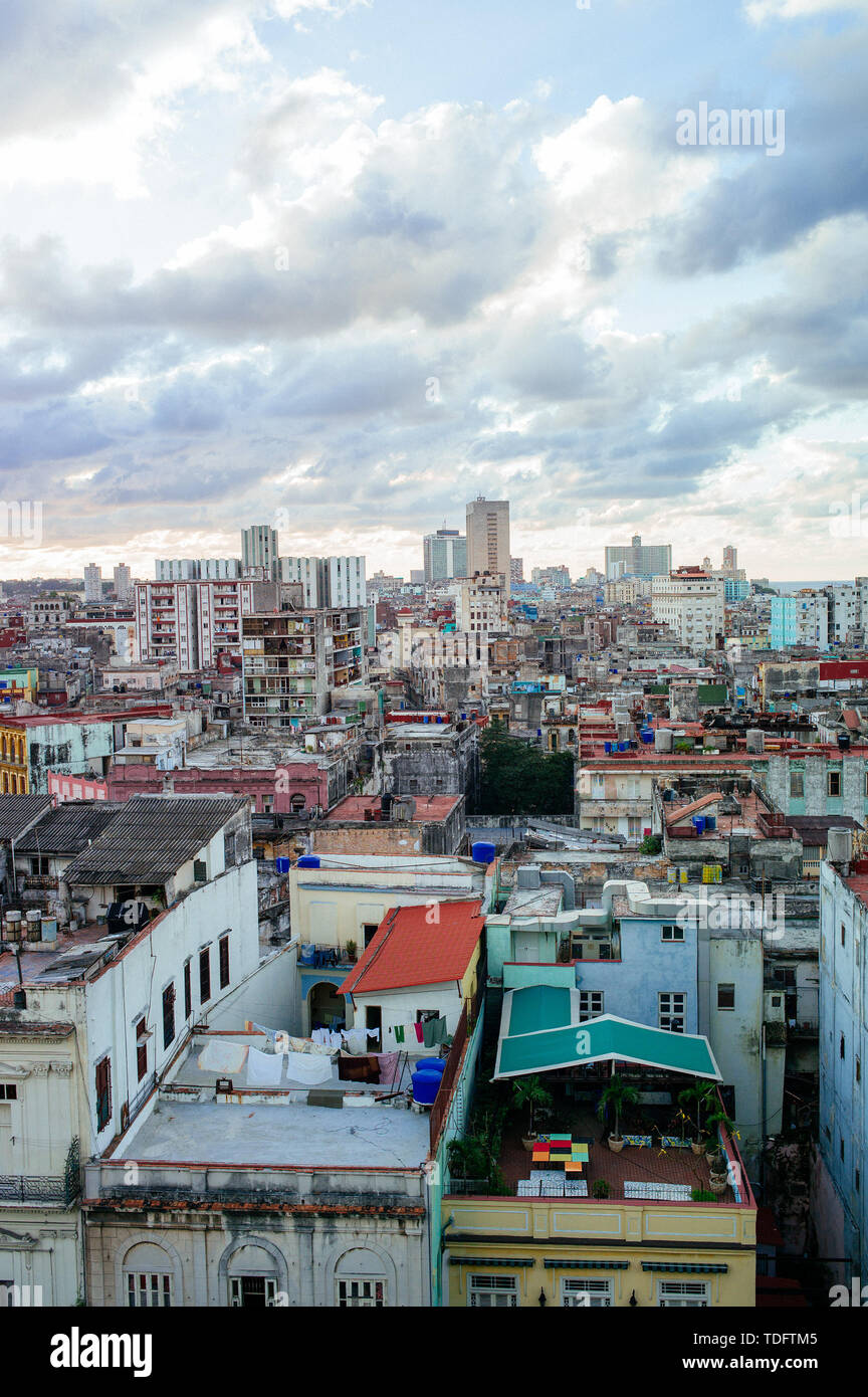 The Havana skyline in Cuba Stock Photo - Alamy
