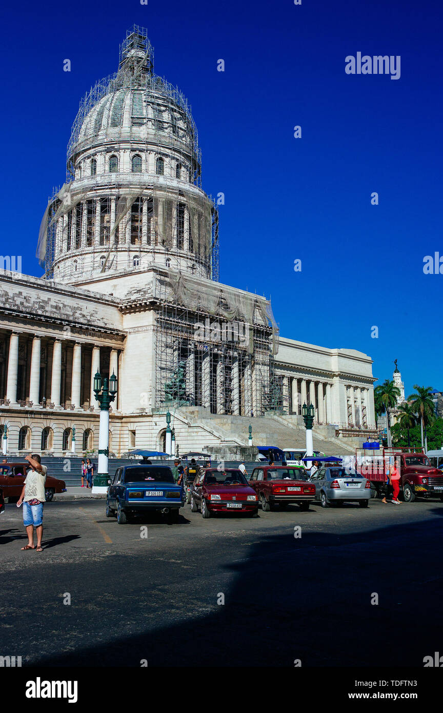 The El Capitolio (Capital Building) In Havana, Cuba Stock Photo - Alamy