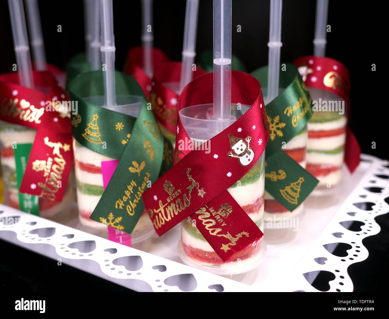 Christmas push cake Stock Photo - Alamy
