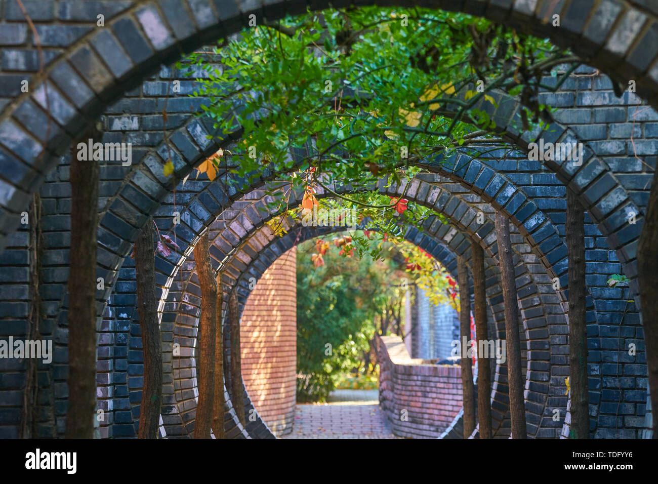 The Red Brick Museum Stock Photo - Alamy