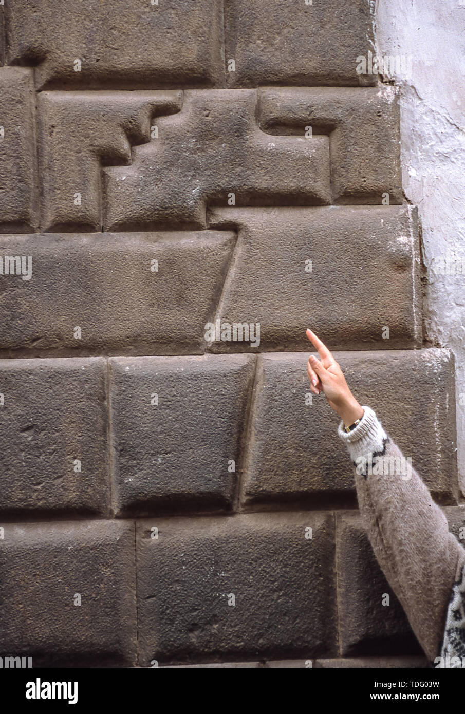 Twelve-corner stone in Cuzco, Peru Stock Photo - Alamy