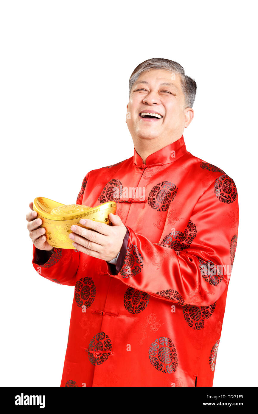 Isolated portrait of a group of male adults in chinese hi-res stock ...