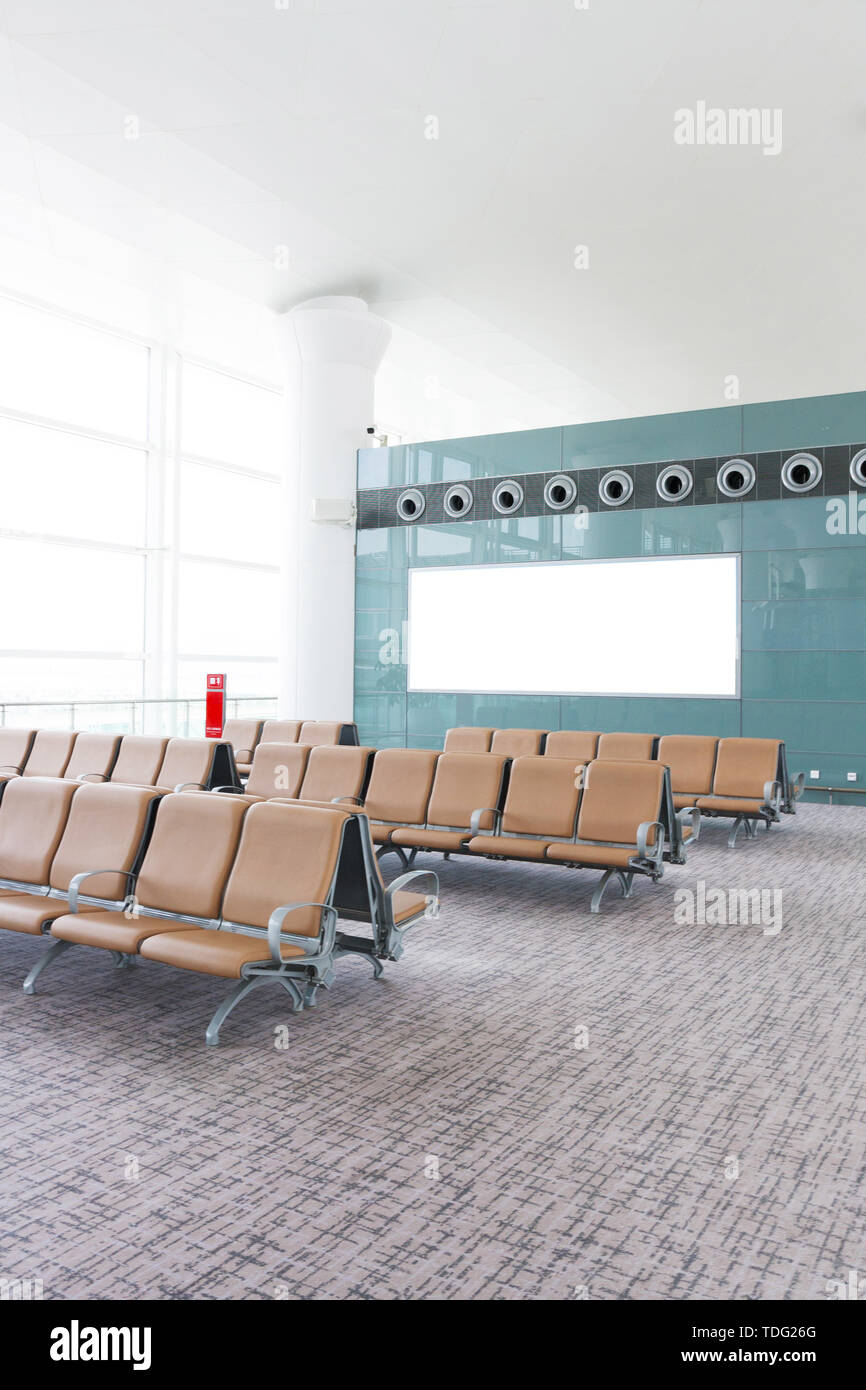 Modern airport terminal room Stock Photo - Alamy