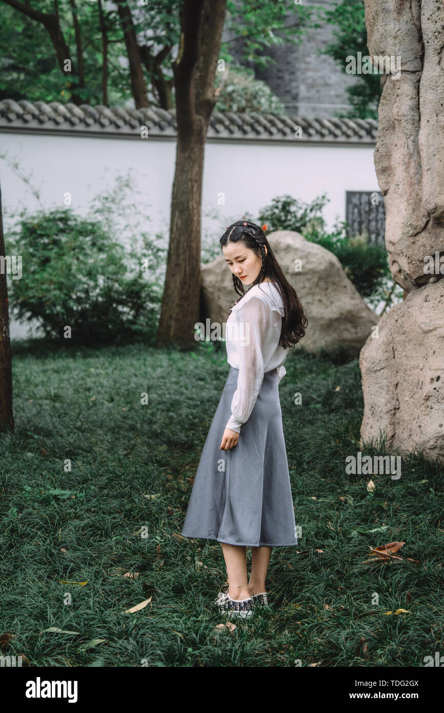 Fresh fairies on the lawn Stock Photo - Alamy